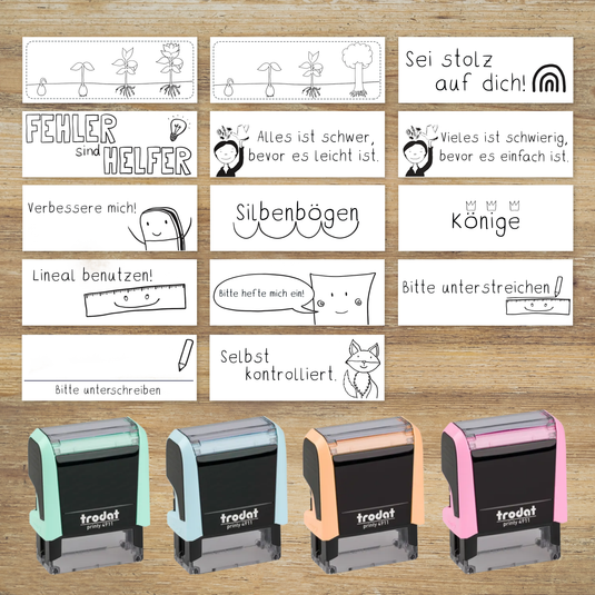 Stempelbaukasten - Ein Stempel nach deinen Wünschen (Modell 4911 - Abd ...